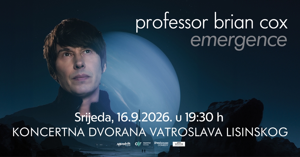 PROFESSOR BRIAN COX – EMERGENCE | Events | Lisinski Hall