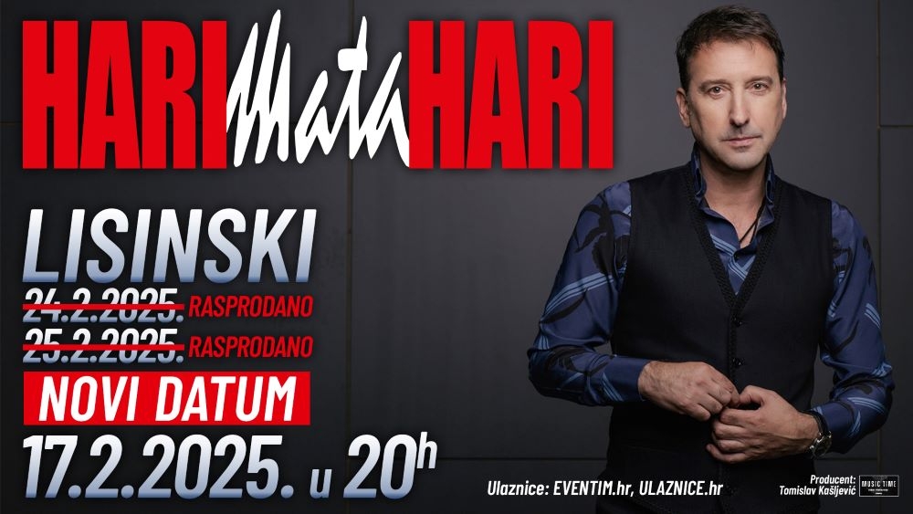 KONCERT HARI MATA HARI | Događanja | Lisinski