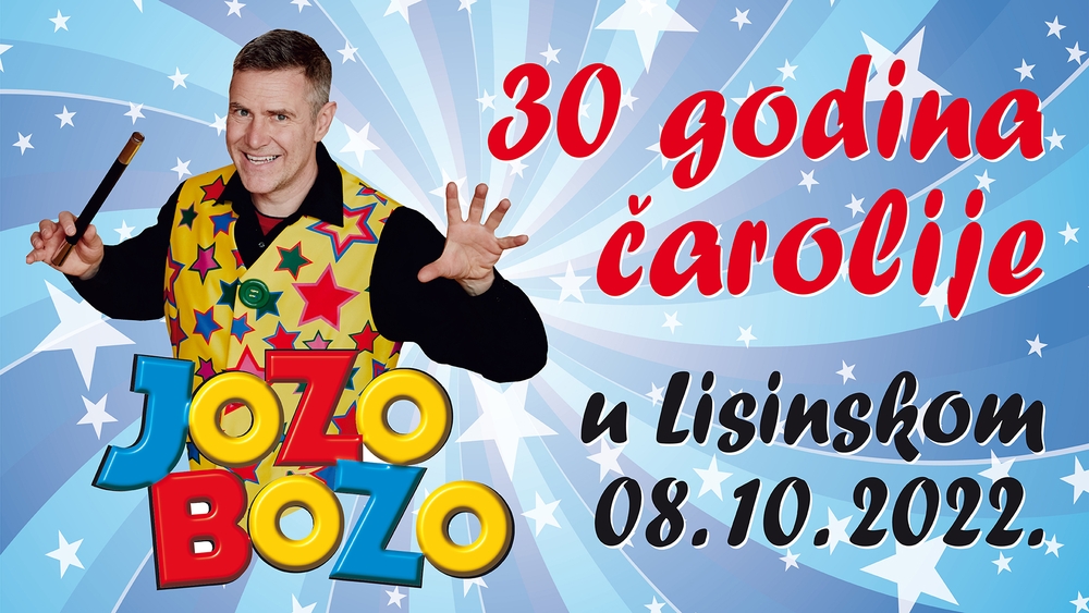 JOZO BOZO 30 YEARS OF MAGIC - SOLD OUT | Events | Lisinski Hall