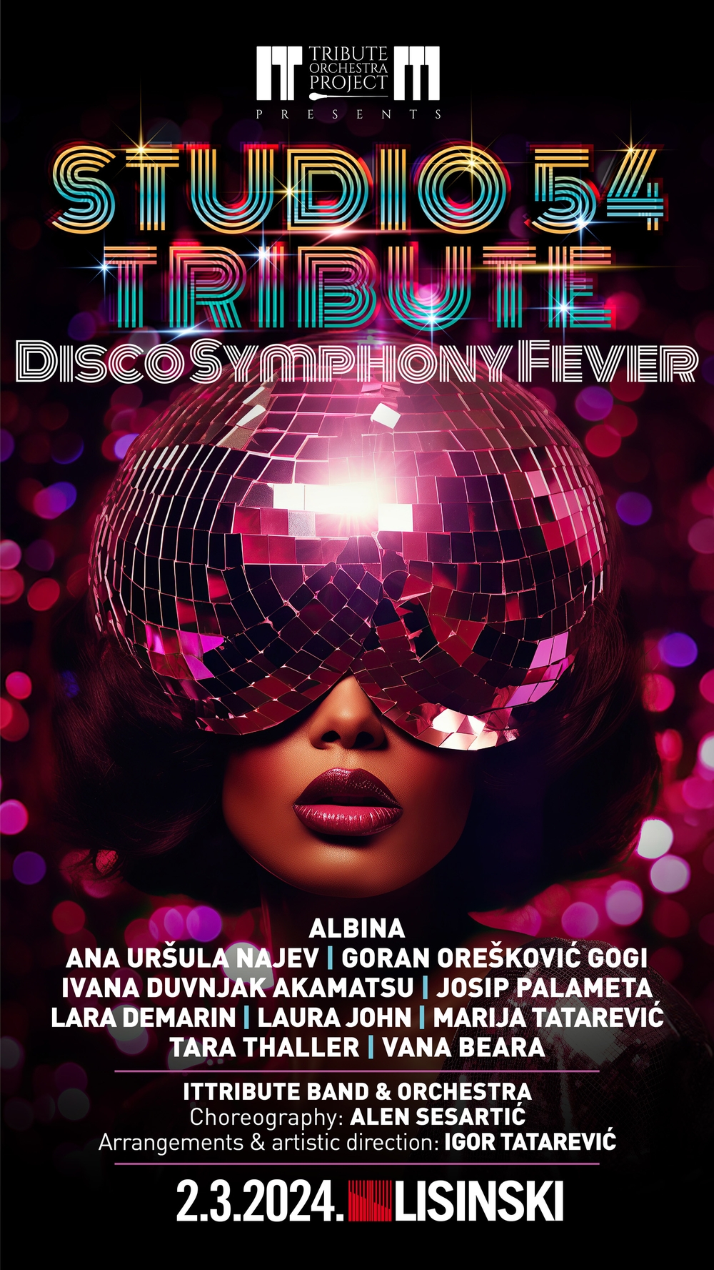 STUDIO 54 TRIBUTE DISCO SYMPHONY FEVER | Događanja | Lisinski