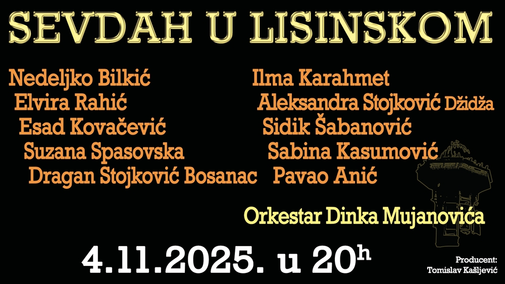 SEVDAH U LISINSKOM 2025 | Događanja | Lisinski